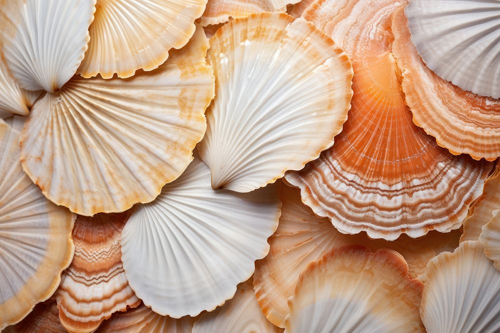 Sea shell texture seashell clam | Free Photo - rawpixel