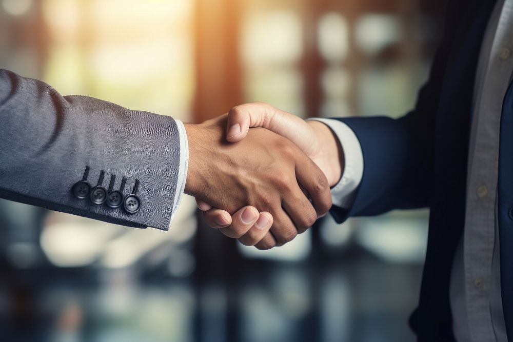 Latino colombian businessman hand handshake | Free Photo - rawpixel
