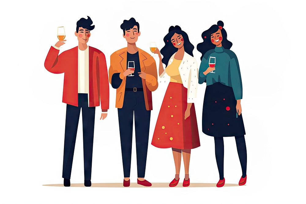 Adult art white background togetherness. | Free Photo Illustration ...