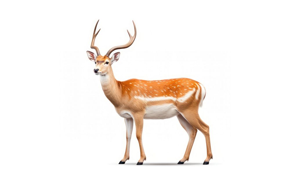 Animal wildlife mammal white background | Free Photo - rawpixel