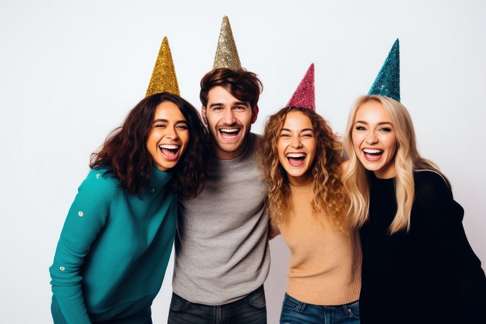 Smile celebration laughing party. AI | Free Photo - rawpixel