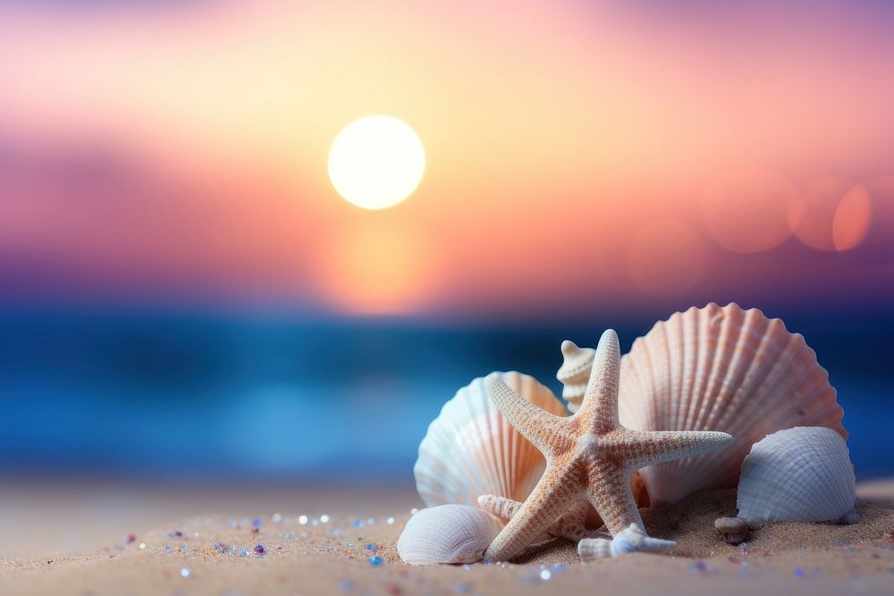Seashell beach outdoors nature. | Free Photo - rawpixel