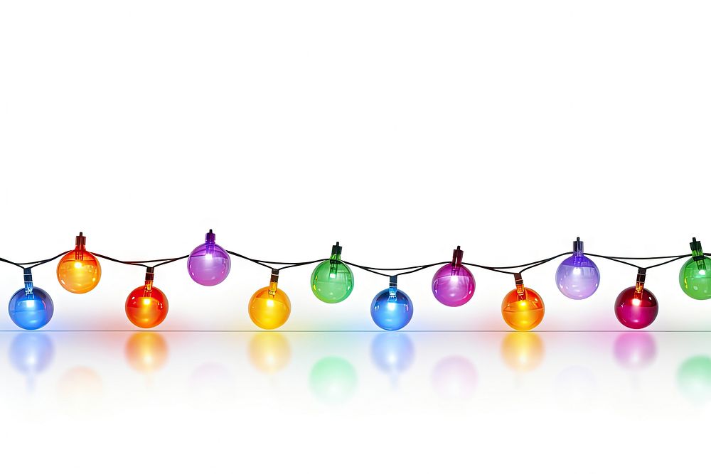 Christmas string lights christmas white | Premium Photo - rawpixel