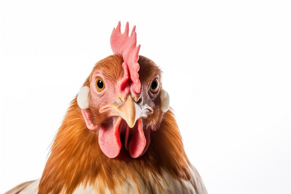 chicken face poultry animal bird. | Premium Photo - rawpixel