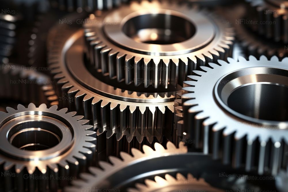 Interlocking metallic gears mechanism | Free Photo - rawpixel