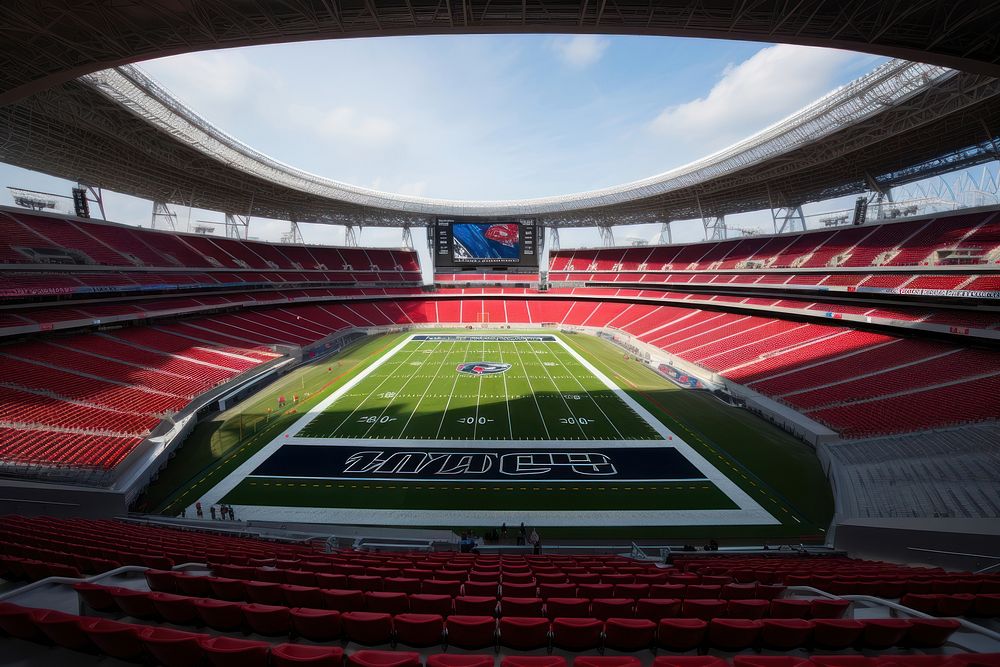 American football stadium sports architecture | Free Photo - rawpixel