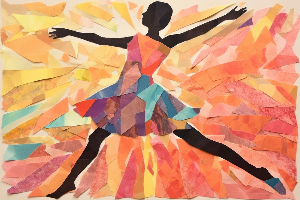 Dancer collage art painting. | Premium Photo Illustration - rawpixel
