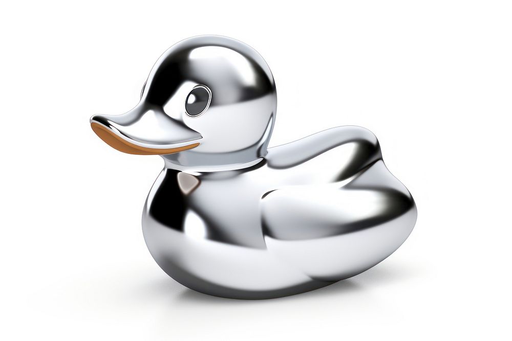 Duck icon animal chrome bird. | Premium Photo Illustration - rawpixel