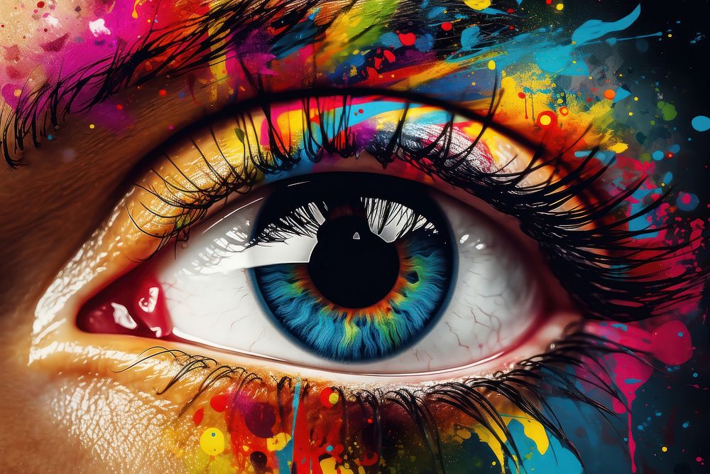 Creativity human eye art | Free Photo - rawpixel