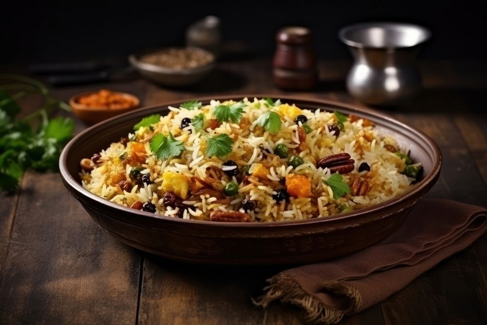Biryani rice plate food dish. | Premium Photo - rawpixel