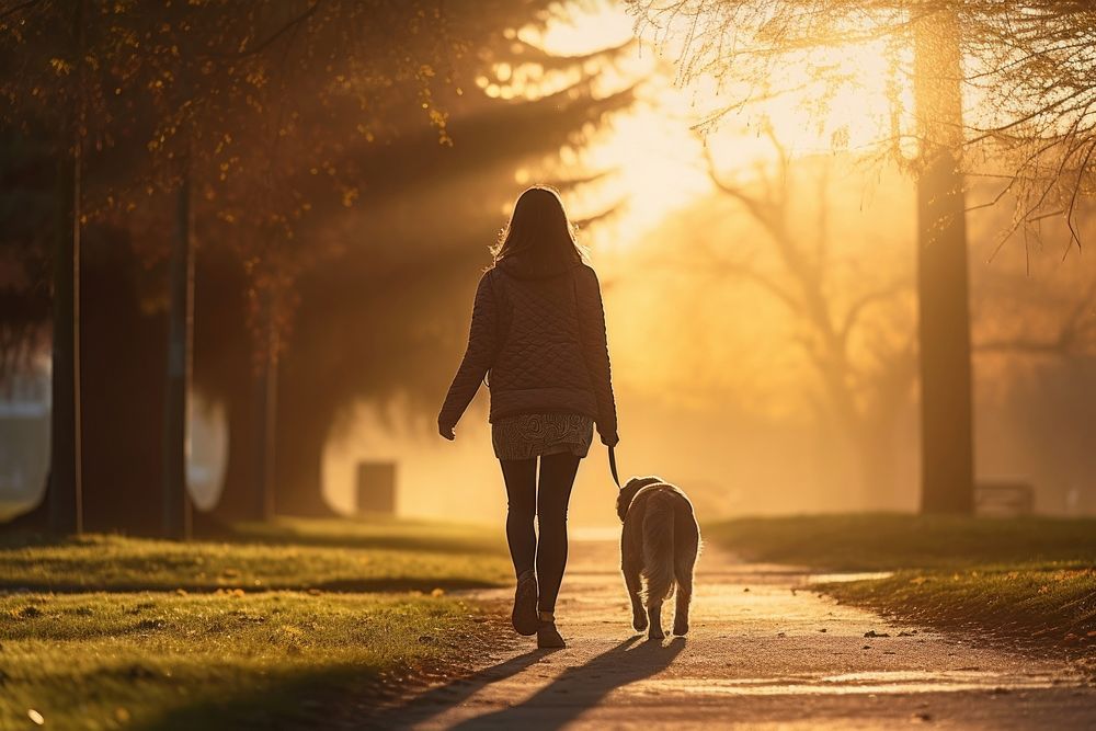 Dog walking mammal animal. | Premium Photo - rawpixel
