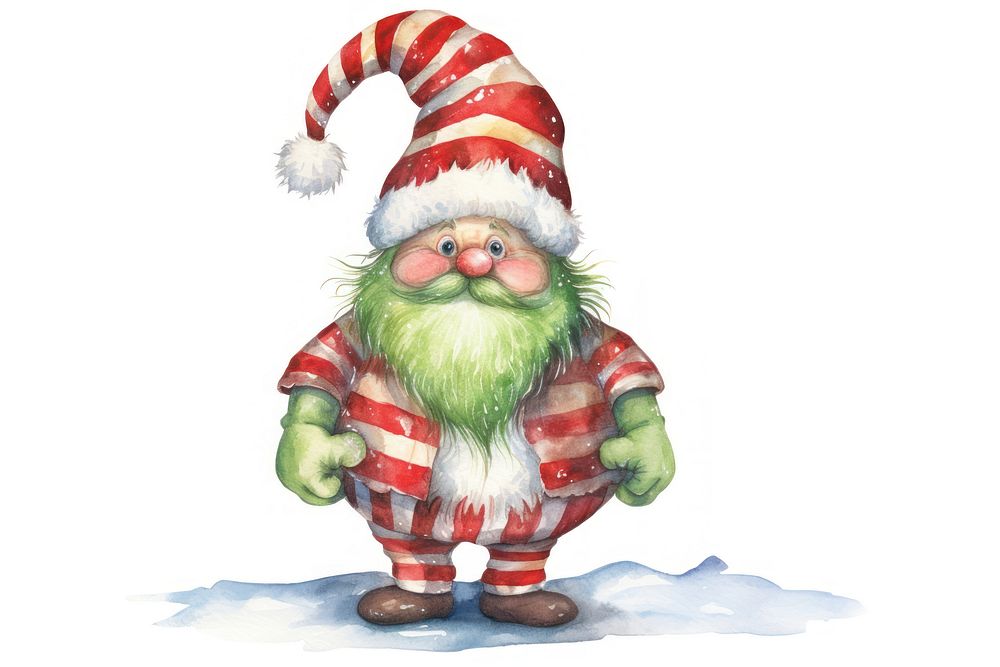 Dwarf white background representation confectionery. | Free Photo ...