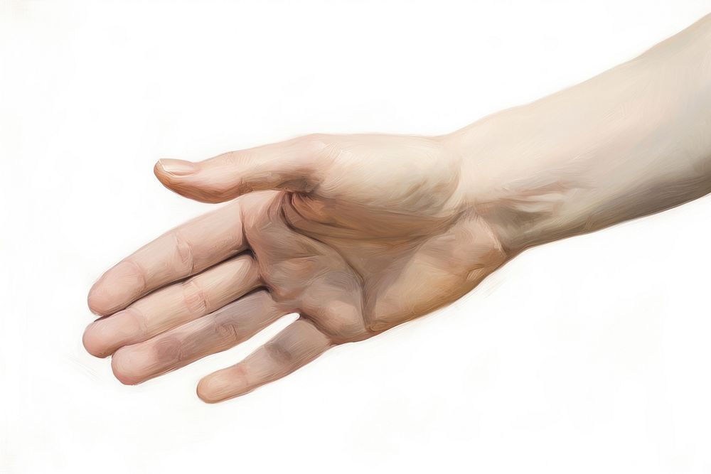 Freestyle hand finger white background | Free Photo Illustration - rawpixel