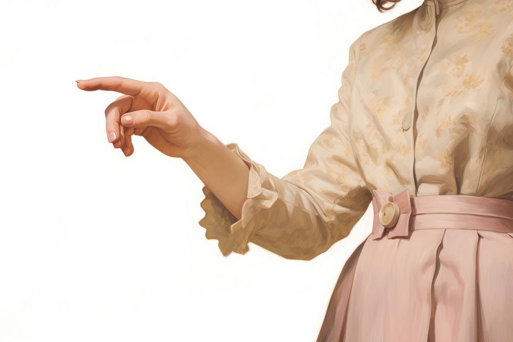 Presenting hand gesture finger sleeve | Premium Photo Illustration ...