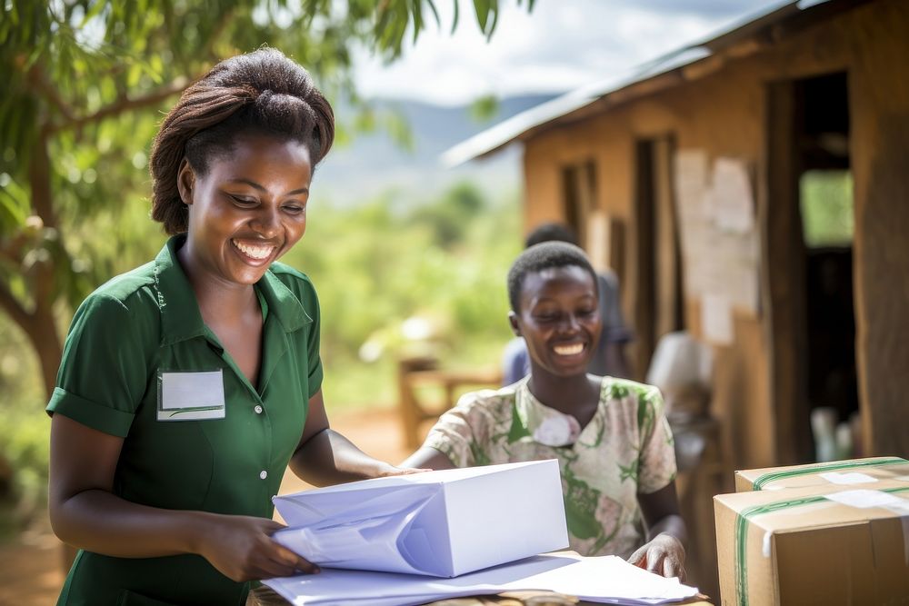 Passing parcel outdoors working box | Free Photo - rawpixel