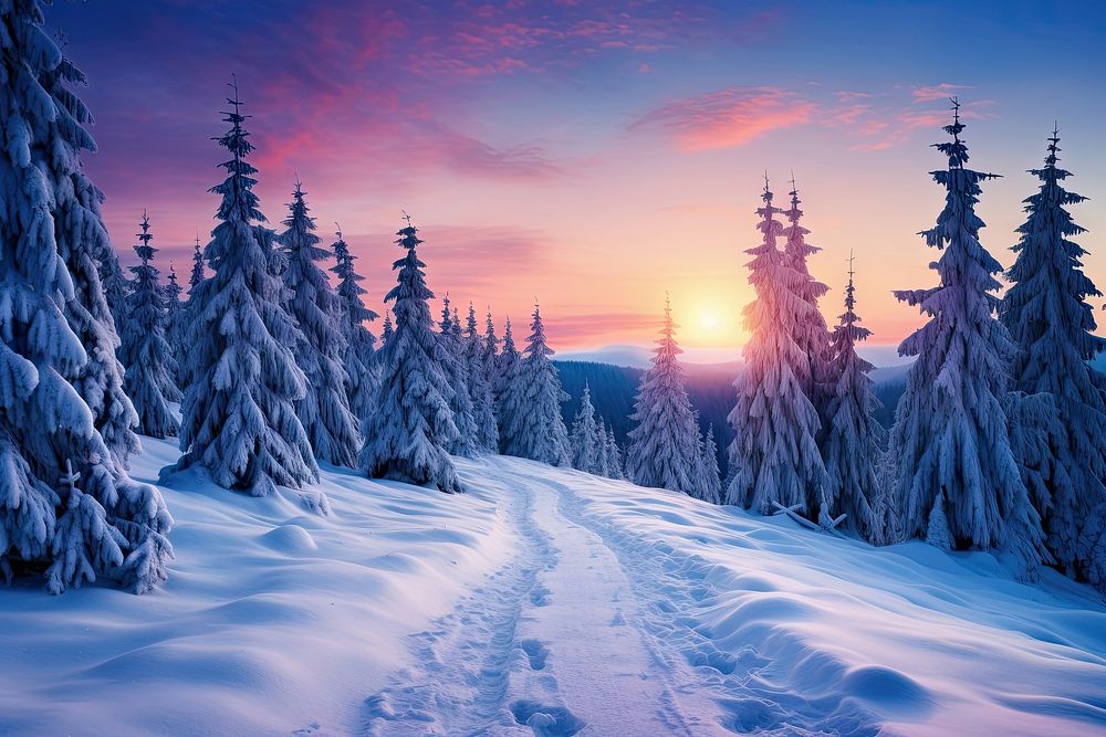 Impressive winter outdoors snow tree. | Premium Photo - rawpixel