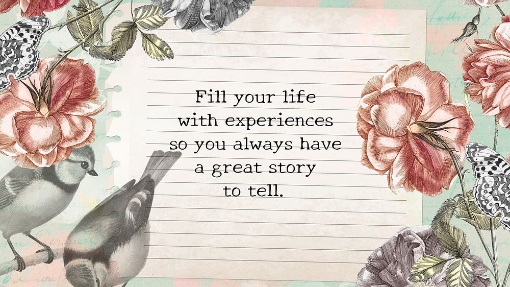 Inspirational quote blog banner template | Free Photo - rawpixel