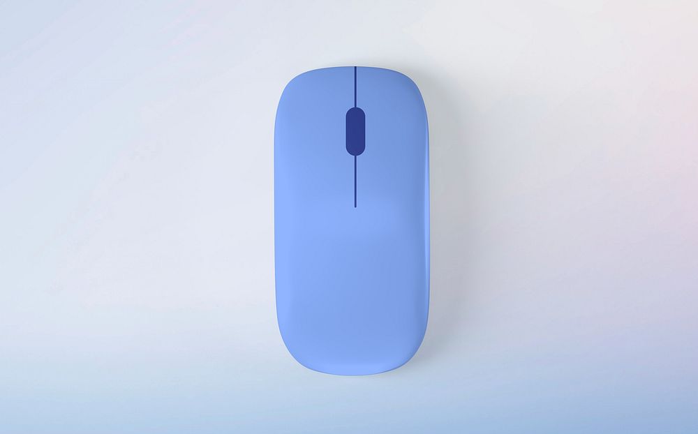 Blue computer mouse, digital device | Premium Photo - rawpixel