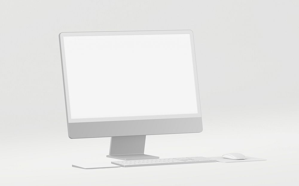 Blank computer screen, digital display | Premium Photo - rawpixel