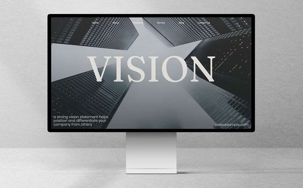 Computer screen mockup, digital display | Premium PSD Mockup - rawpixel