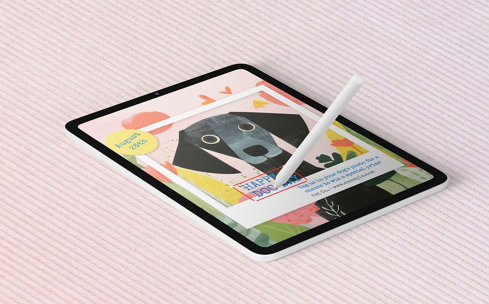 Tablet screen mockup psd | Premium PSD Mockup - rawpixel