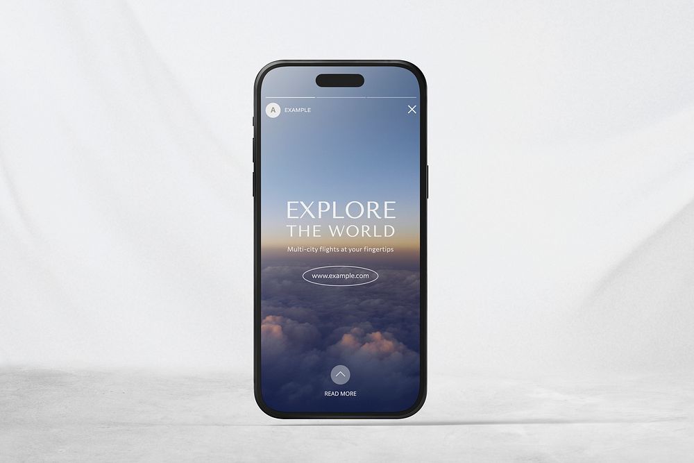 Mobile phone screen mockup psd | Premium PSD Mockup - rawpixel