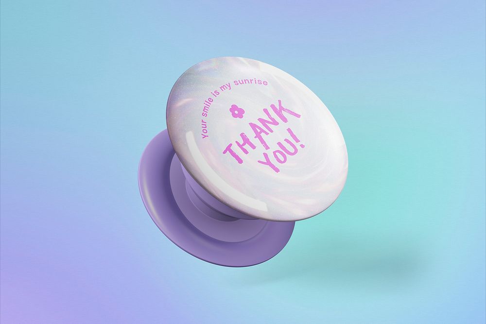 Mobile phone griptok mockup psd | Premium PSD Mockup - rawpixel