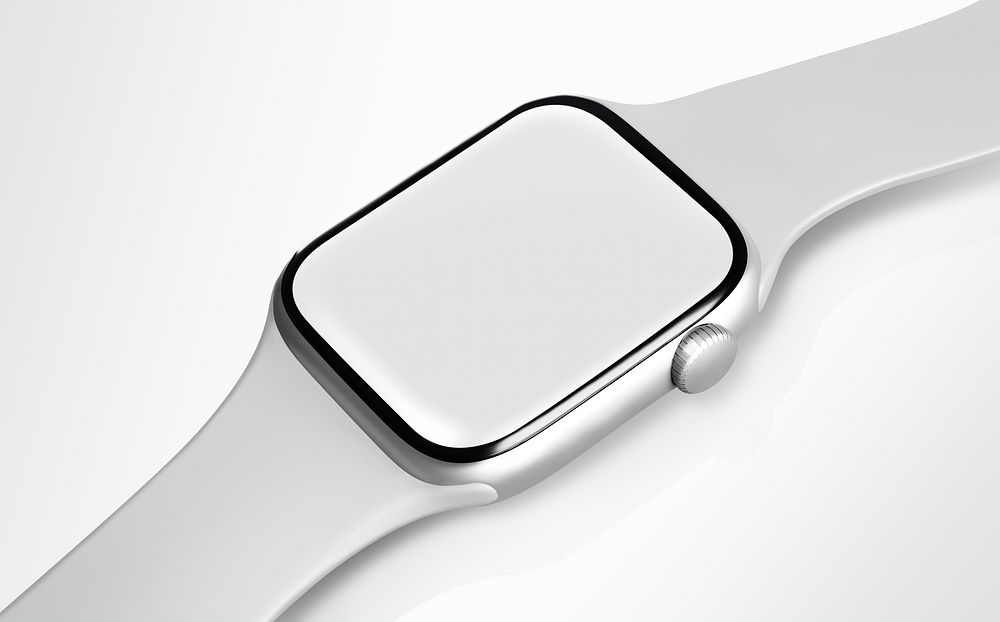 Blank smartwatch screen, digital device | Premium Photo - rawpixel