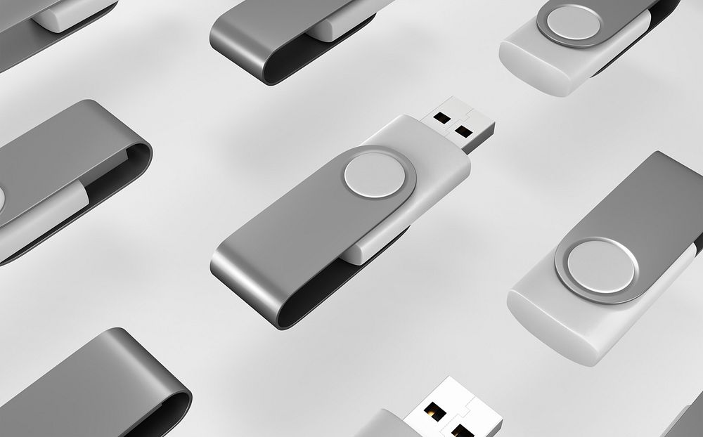 USB flash drive mockup psd | Premium PSD Mockup - rawpixel