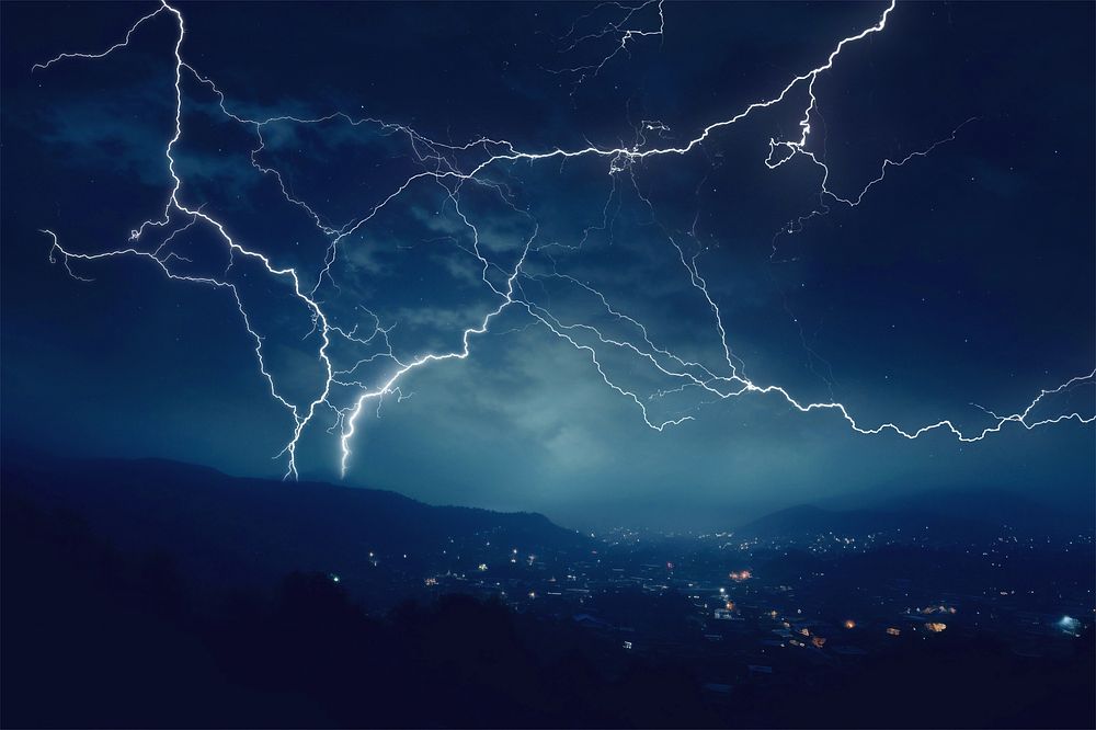 Storm Mountain Lightning Images | Free Photos, PNG Stickers, Wallpapers ...