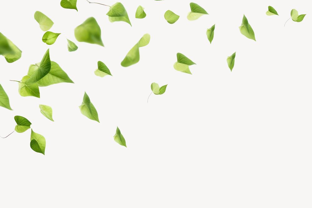 Falling green leaf effect | Free Photo - rawpixel