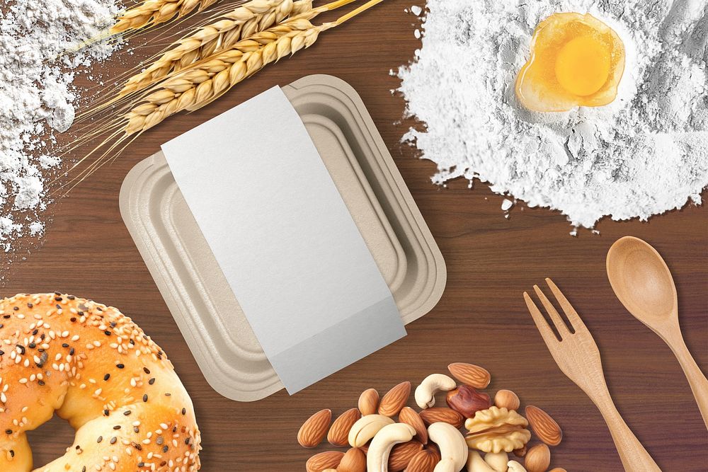 Food box packaging flat lay | Free Photo - rawpixel