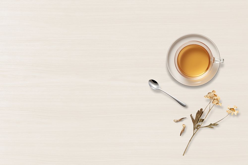 Hot tea table aesthetic remix | Premium Photo - rawpixel