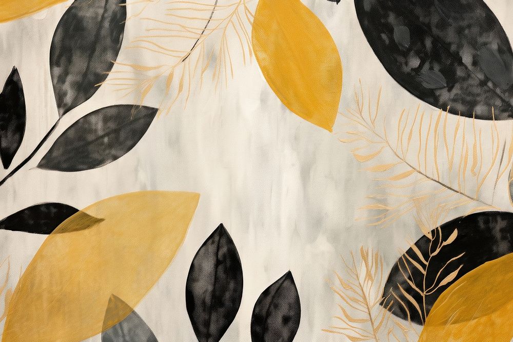 Minimal leaves backgrounds abstract pattern. | Free Photo Illustration ...