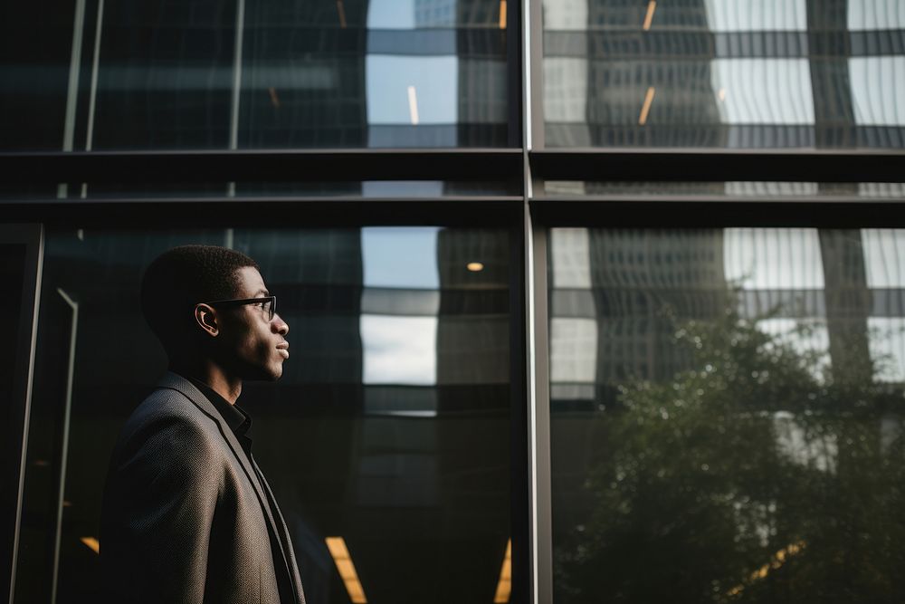 Black man building architecture portrait. | Free Photo - rawpixel