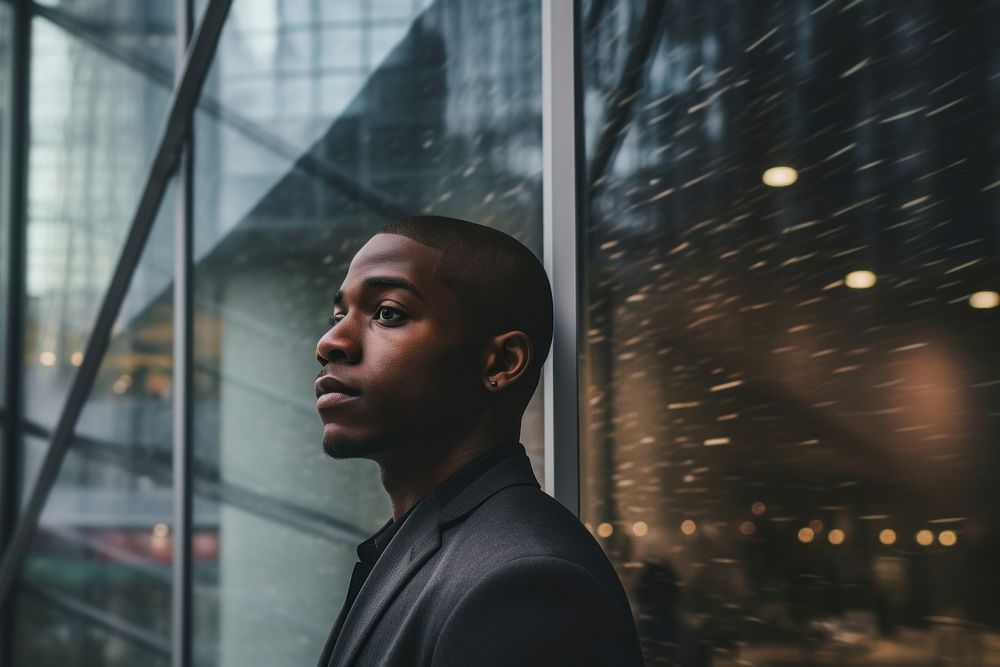 Black man portrait building looking. | Premium Photo - rawpixel