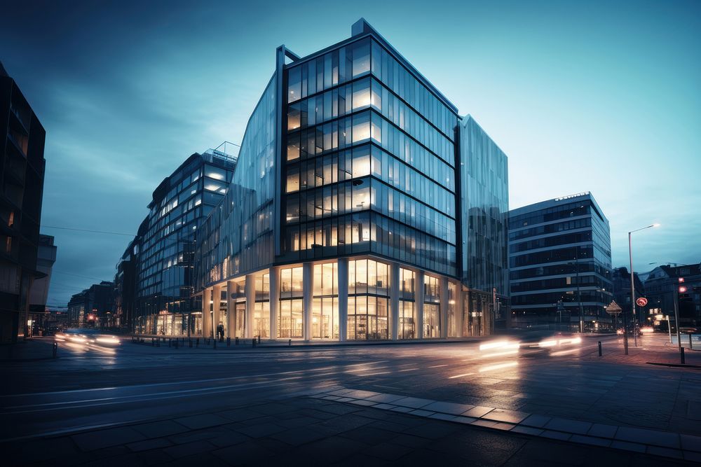 Office building city architecture metropolis. | Free Photo - rawpixel