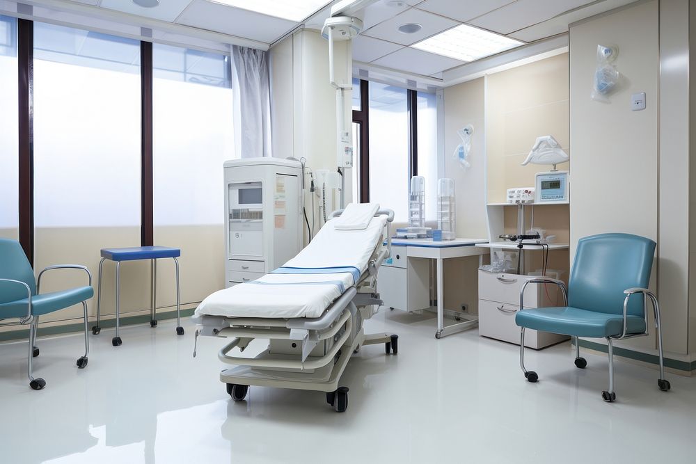 Empty exam room hospital architecture | Free Photo - rawpixel