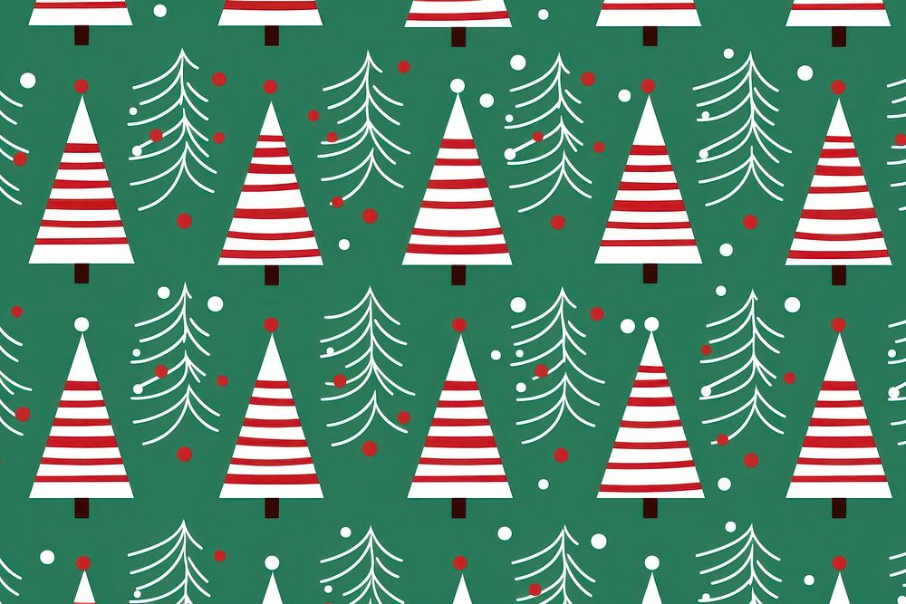 Cute christmas tree wallpaper pattern | Free Photo Illustration - rawpixel
