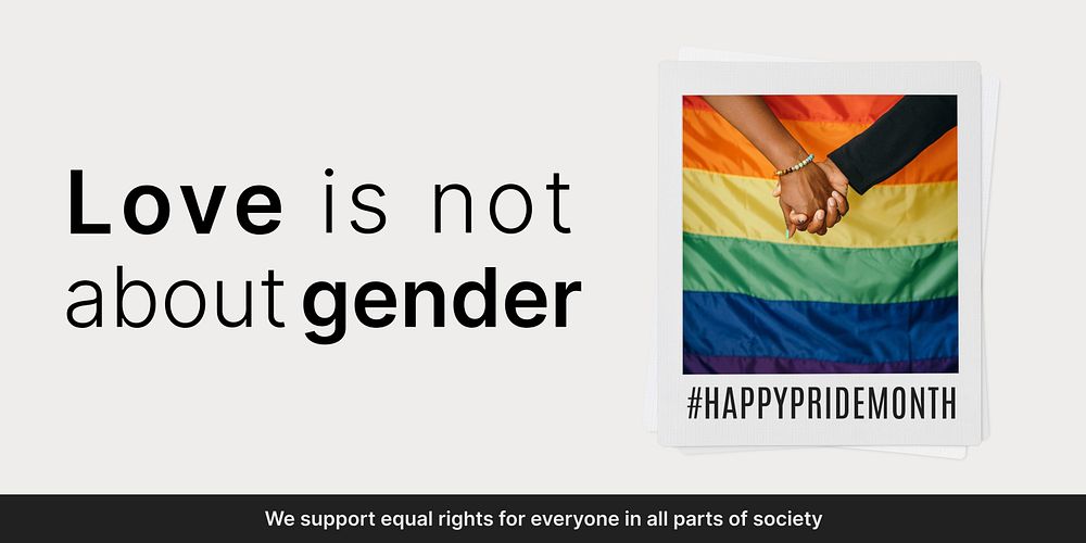 LGBTQ+ Twitter post template | Free Photo - rawpixel