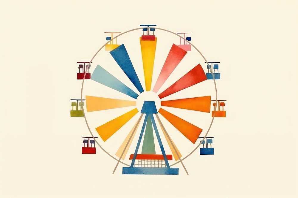 Ferris wheel ferris wheel architecture | Premium Photo Illustration ...