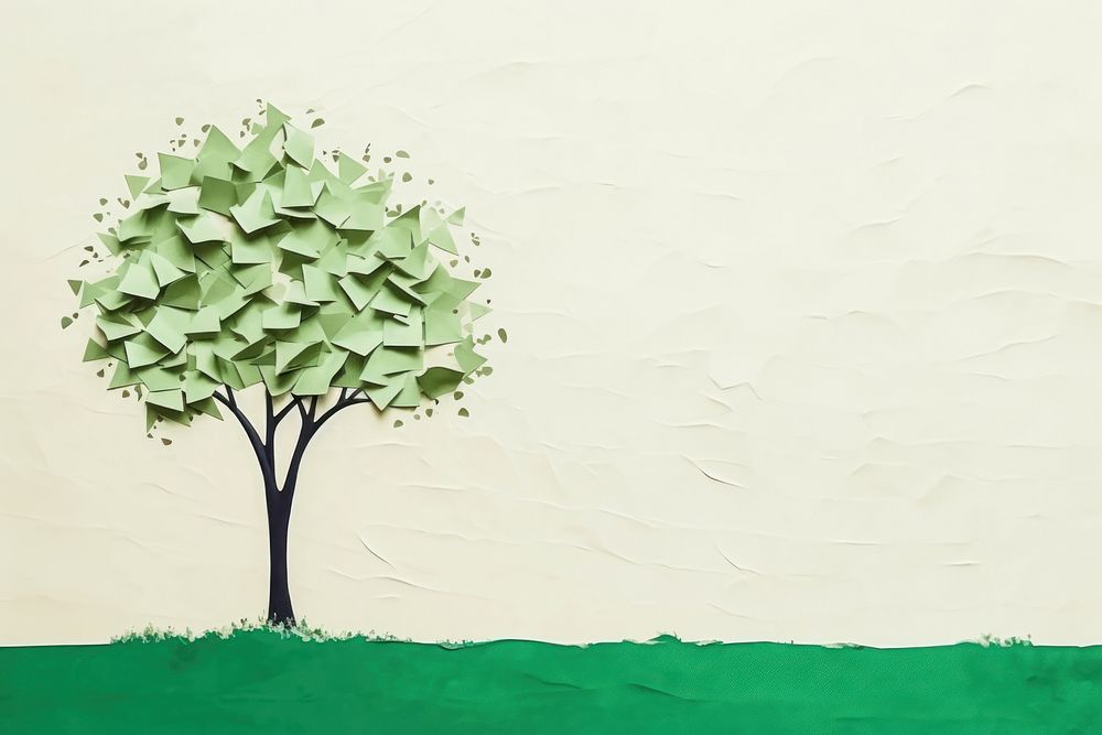 Green tree backgrounds plant art | Free Photo Illustration - rawpixel