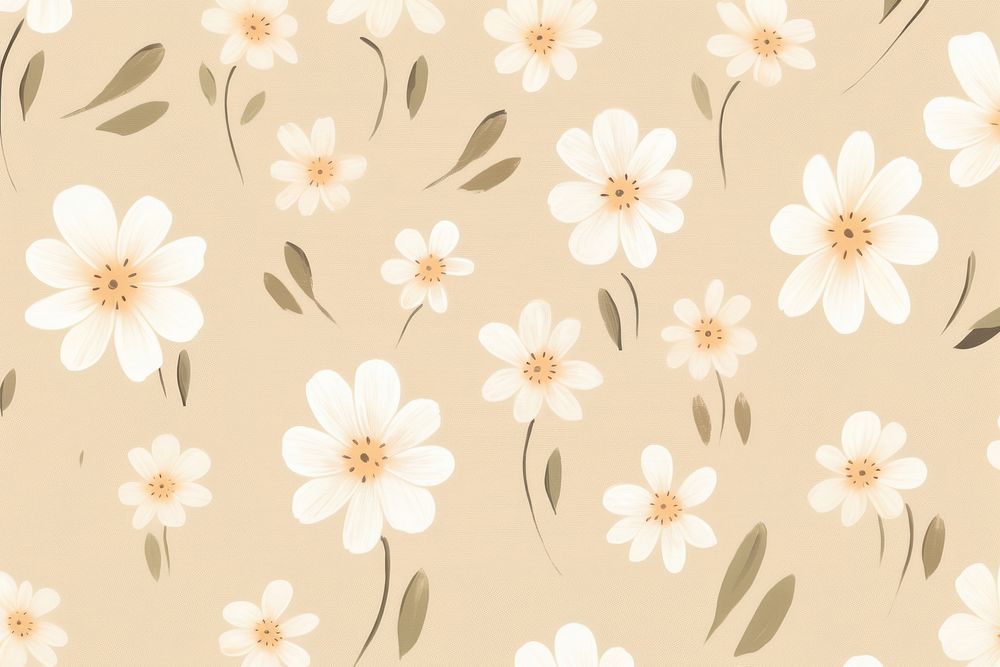 White flower pattern plant backgrounds. | Free Photo Illustration ...
