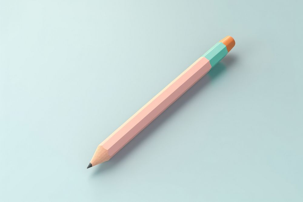 Pencil education eraser rubber. AI | Free Photo Illustration - rawpixel