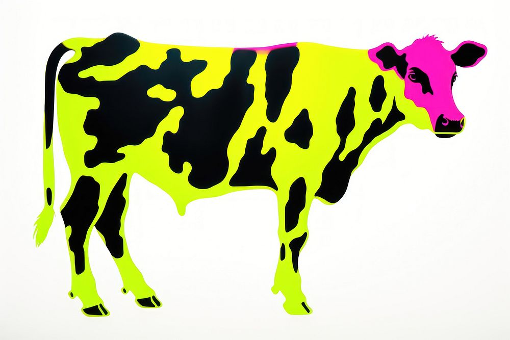 Cow livestock cattle mammal. | Premium Photo Illustration - rawpixel