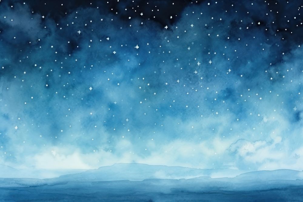Midnight sky backgrounds outdoors nature | Free Photo Illustration ...