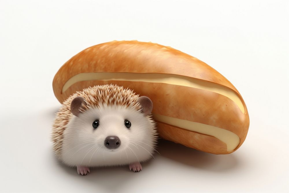 Baby hedgehog animal mammal bread. | Free Photo Illustration - rawpixel