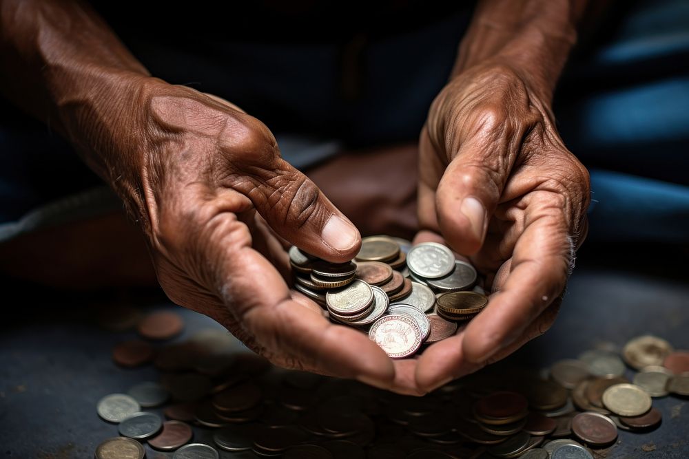 Coin hand money adult. | Premium Photo - rawpixel