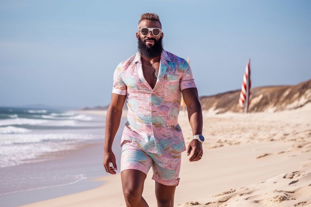 white South African man summer | Premium Photo - rawpixel
