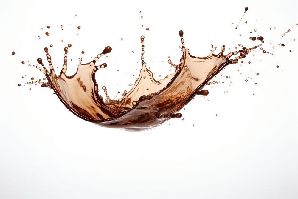 Coffee splashing white background refreshment | Premium Photo - rawpixel